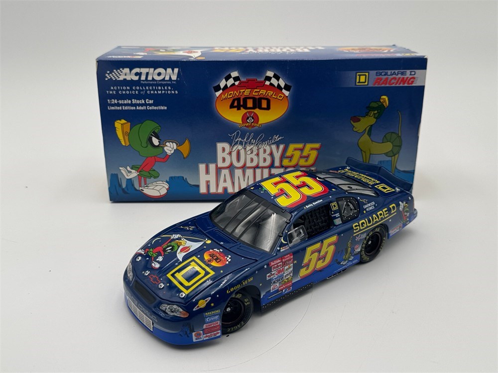 MotorSportsAuctions.com - Bobby Hamilton #55 Square D Looney Tunes 2001 ...