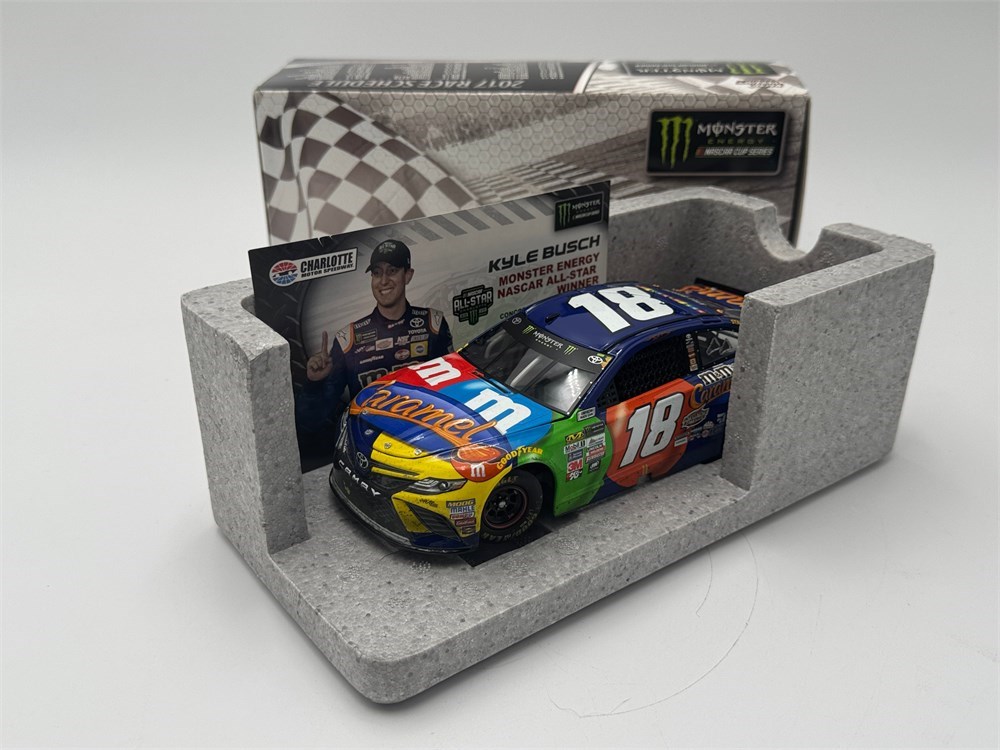 MotorSportsAuctions.com - Item Q795 - Kyle Busch #18 M&M's Brand ...